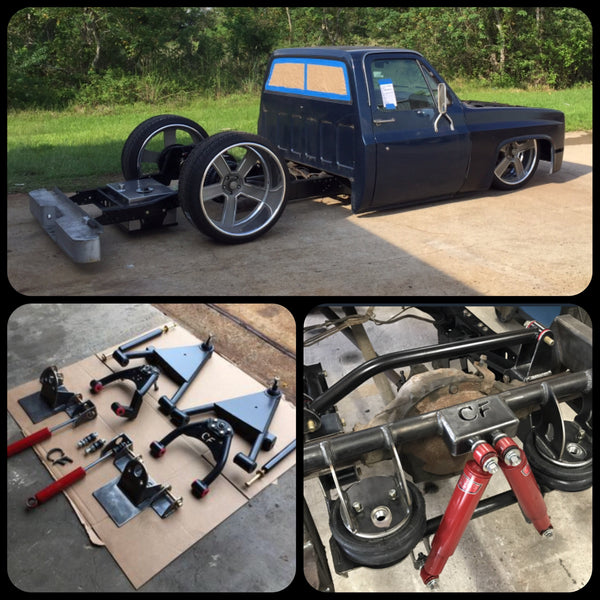 C-10 Front and Rear Kit Combo – ChassisFabSuspensionLLC